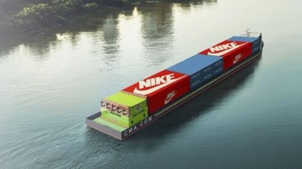 CMA CGM to Deploy Electric Barge for Nike Shipments in Vietnam